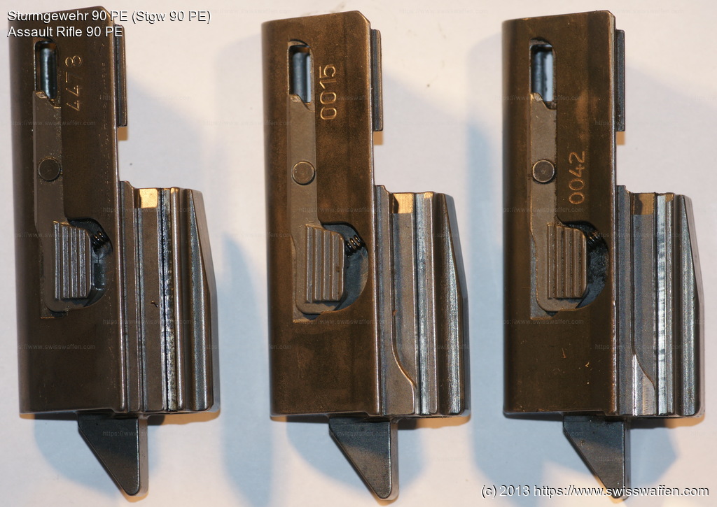 Waffen Details Sturmgewehr 90 PE (Stgw 90 PE)